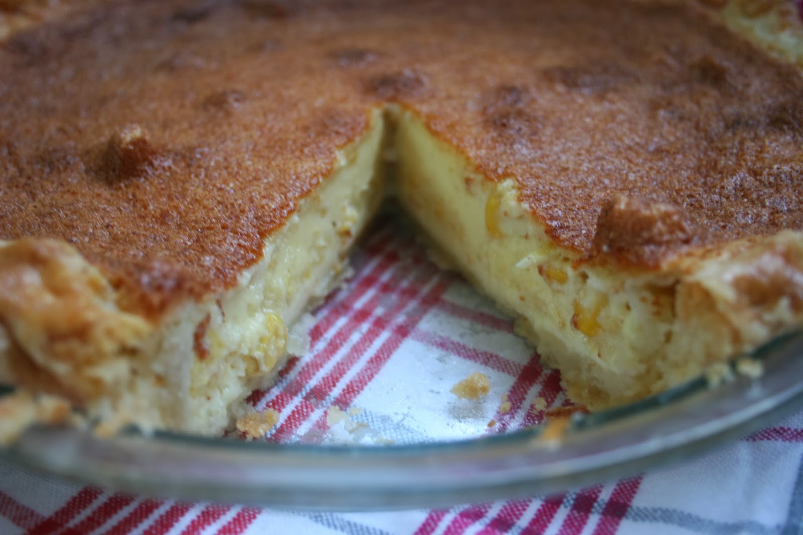 Nothing in the House: Sweet Corn Custard Pie with Tomato Jam
