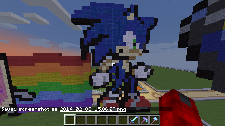 All video game news: Making Minecraft Statues with famous characters ...