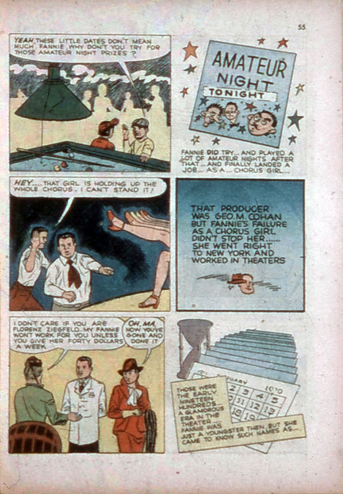 Four-Color Shadows: Baby Snooks-Doc Savage Comics-1943