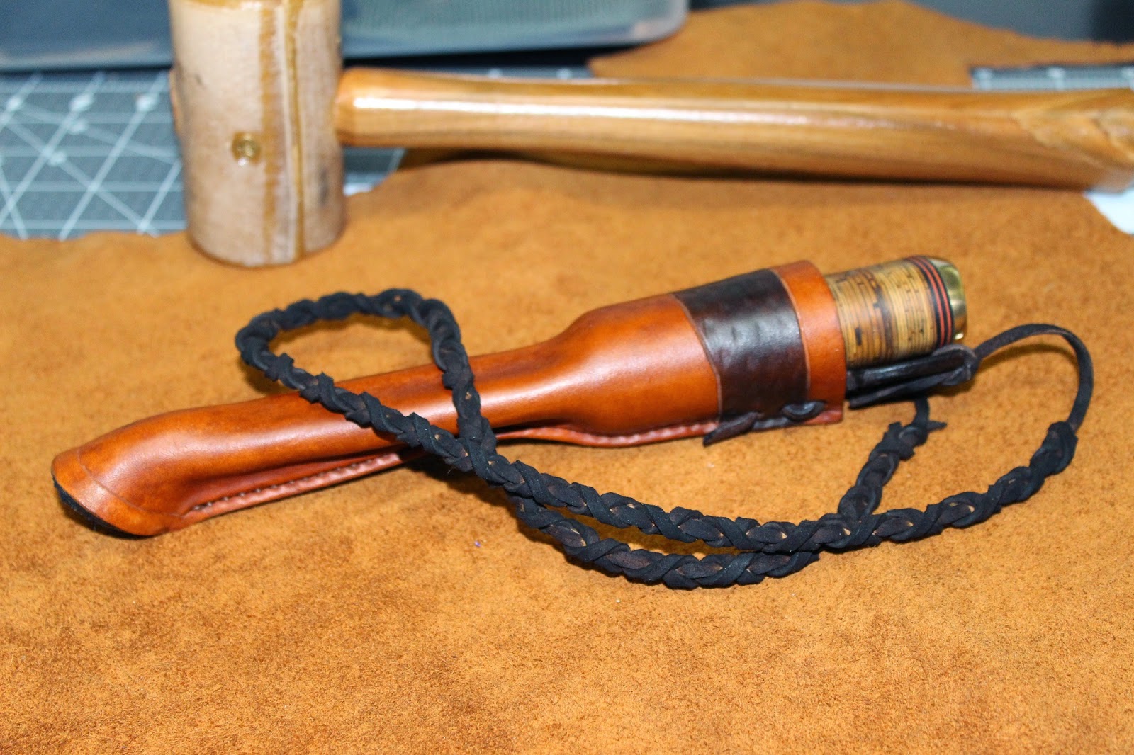 Black Forest Bushcraft: Scandi Neck Sheath for a Karelia Custom Knives ...