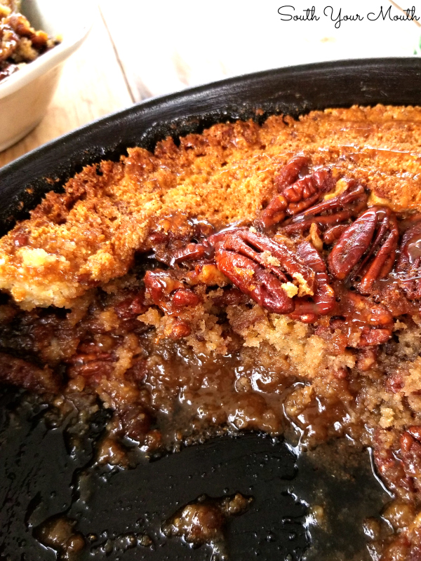 South Your Mouth: Pecan Cornbread Cobbler