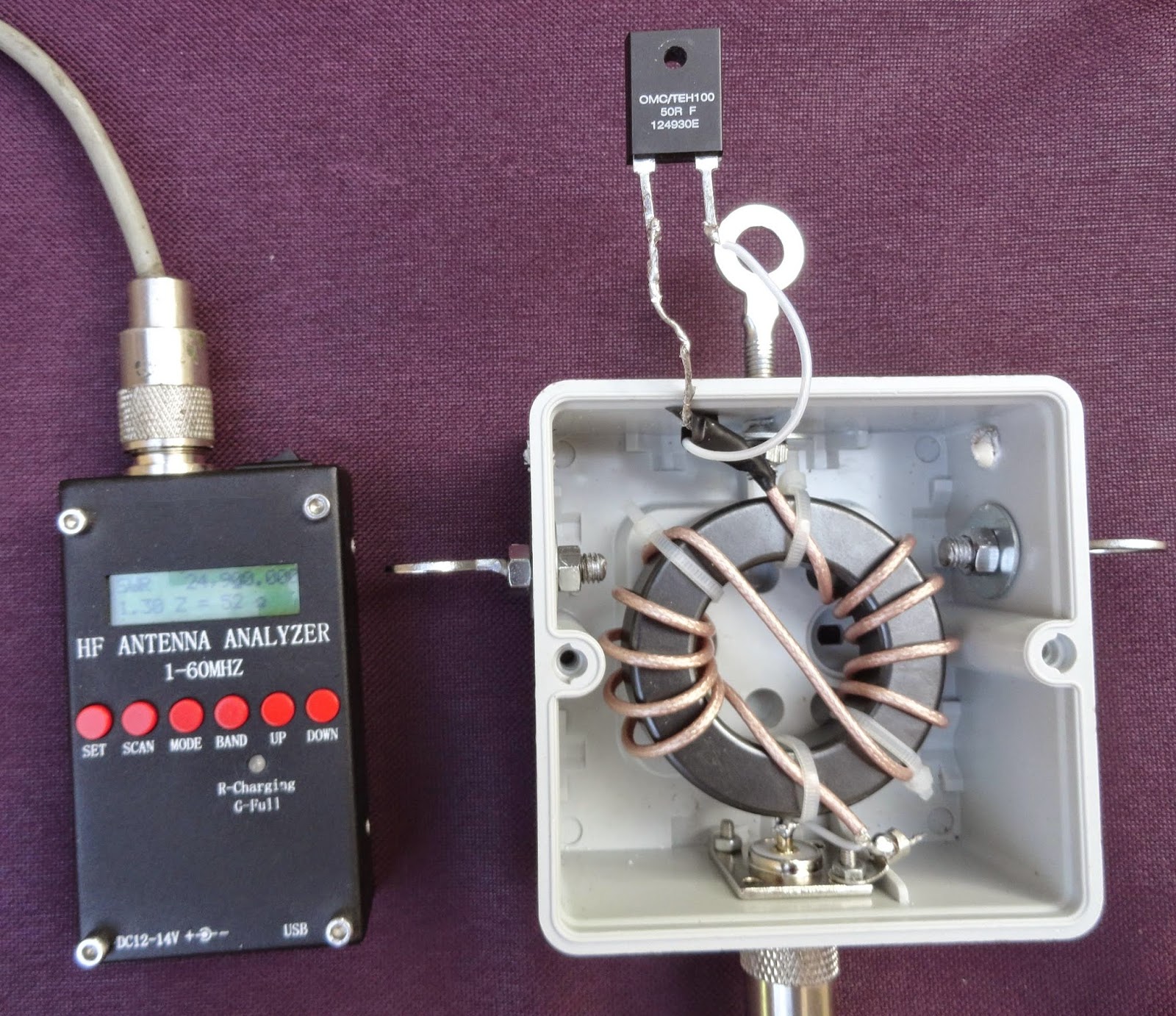 Home Brew Corner: GEK -Balun and Antenna