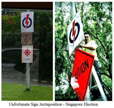 Singapore Sojourn: Unfortunate Sign Juxtaposition