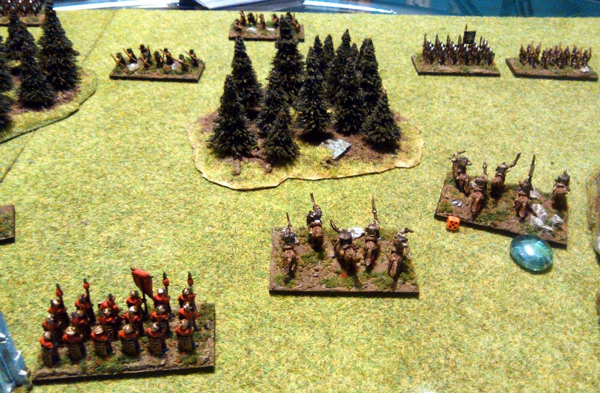 Hetairoi Wargames: First Lion Rampant game [LOTR 10mm]