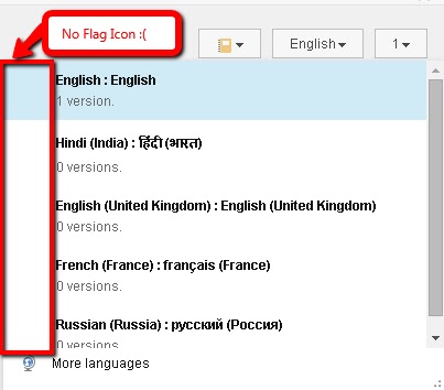 Display flag icon in language dropdown in Sitecore 8 | BugDebugZone