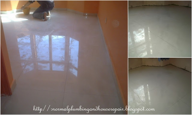 NORMAL PLUMBING: MEMASANG JUBIN LANTAI