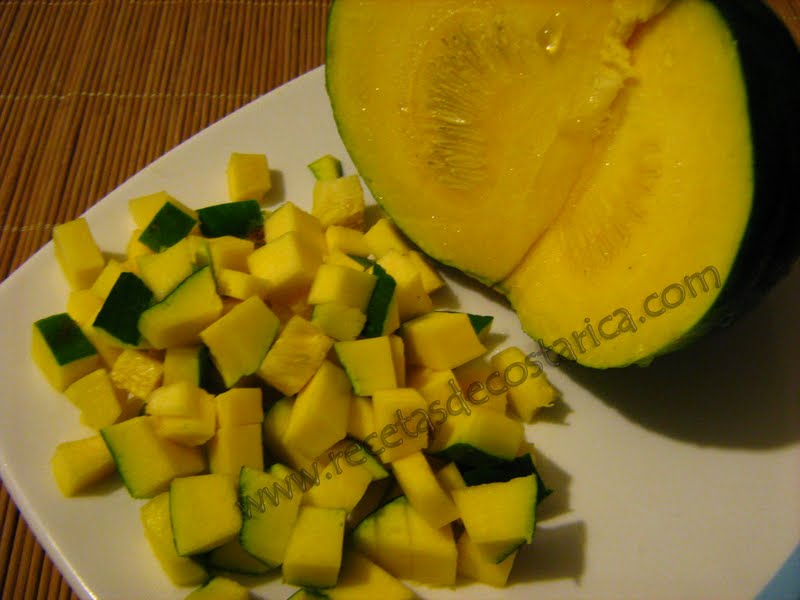 Cocina Costarricense: sopa de ayote tierno