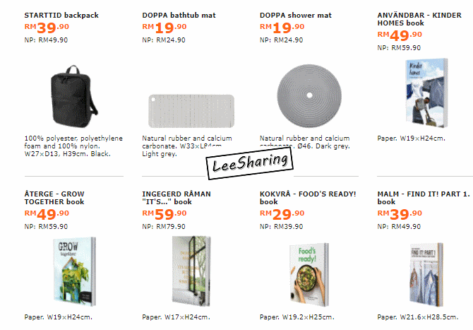IKEA 最新促销活动！折扣高达RM300！明天就去逛IKEA吧！ - Leesharing