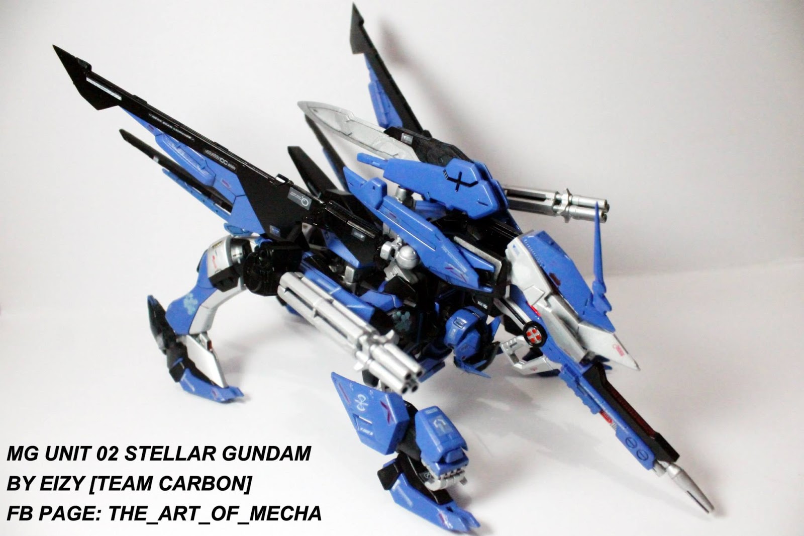 Custom Build: 1/100 UNIT 02 STELLAR GUNDAM (Transformable)