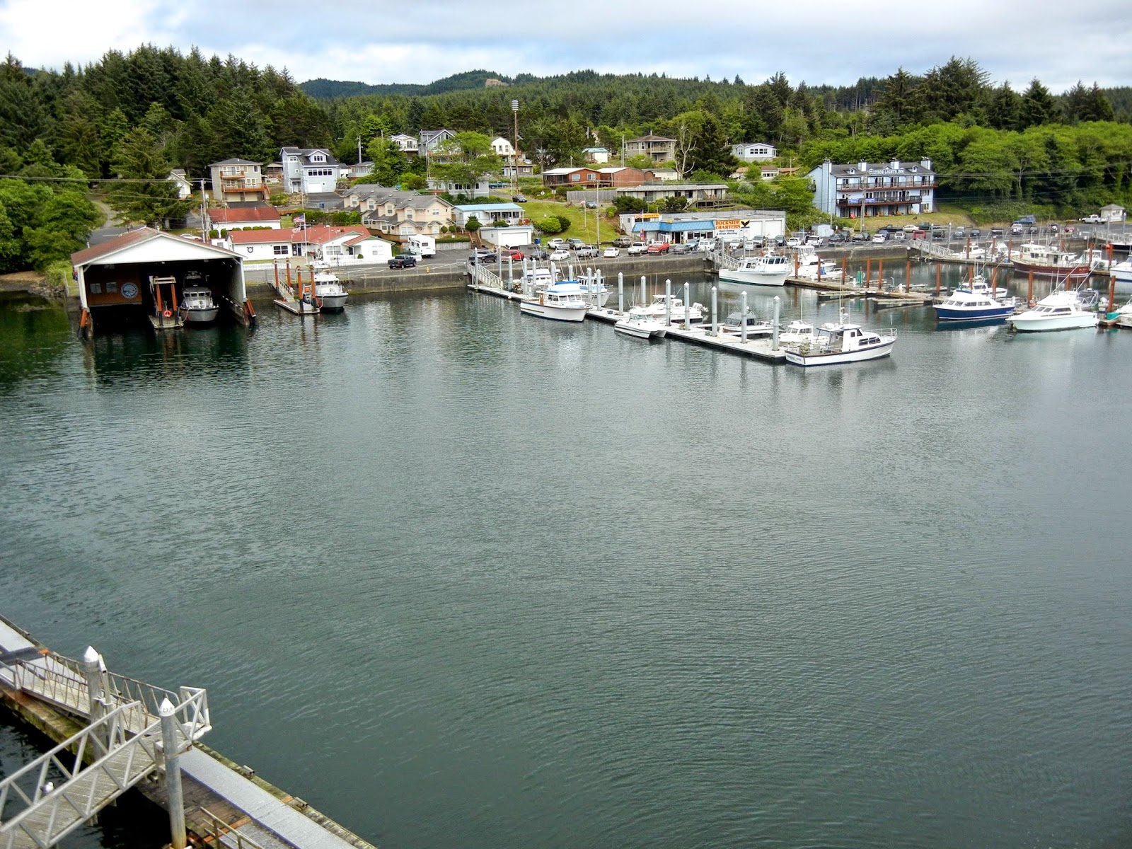 The World's Smallest Harbor - Depoe Bay, Oregon June 2014