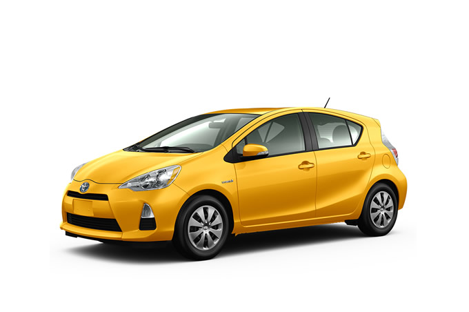Toyota Prius C (2014) - Couleurs/Colors