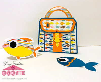 SVG Attic Blog: Beach Bag and Fish Cards