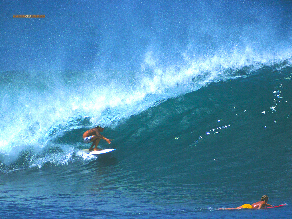 LANCE TROUT PHOTOGRAPHS: Tom Pohaku Stone , Hawaii , early 1975