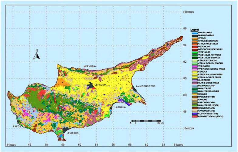 Chipre Natural: Mapas de Chipre - Maps of Cyprus
