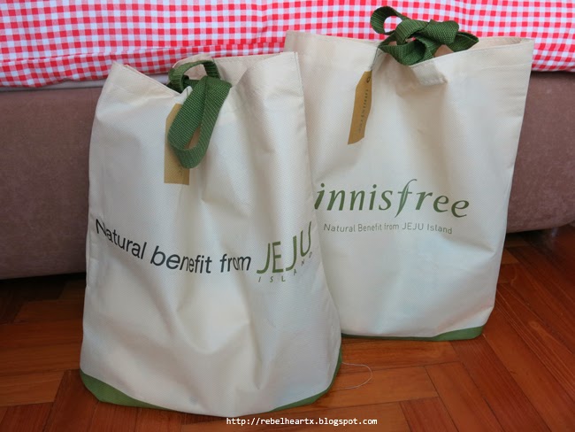 rebelheartx: Innisfree Singapore Haul: New Store at Bugis Junction!