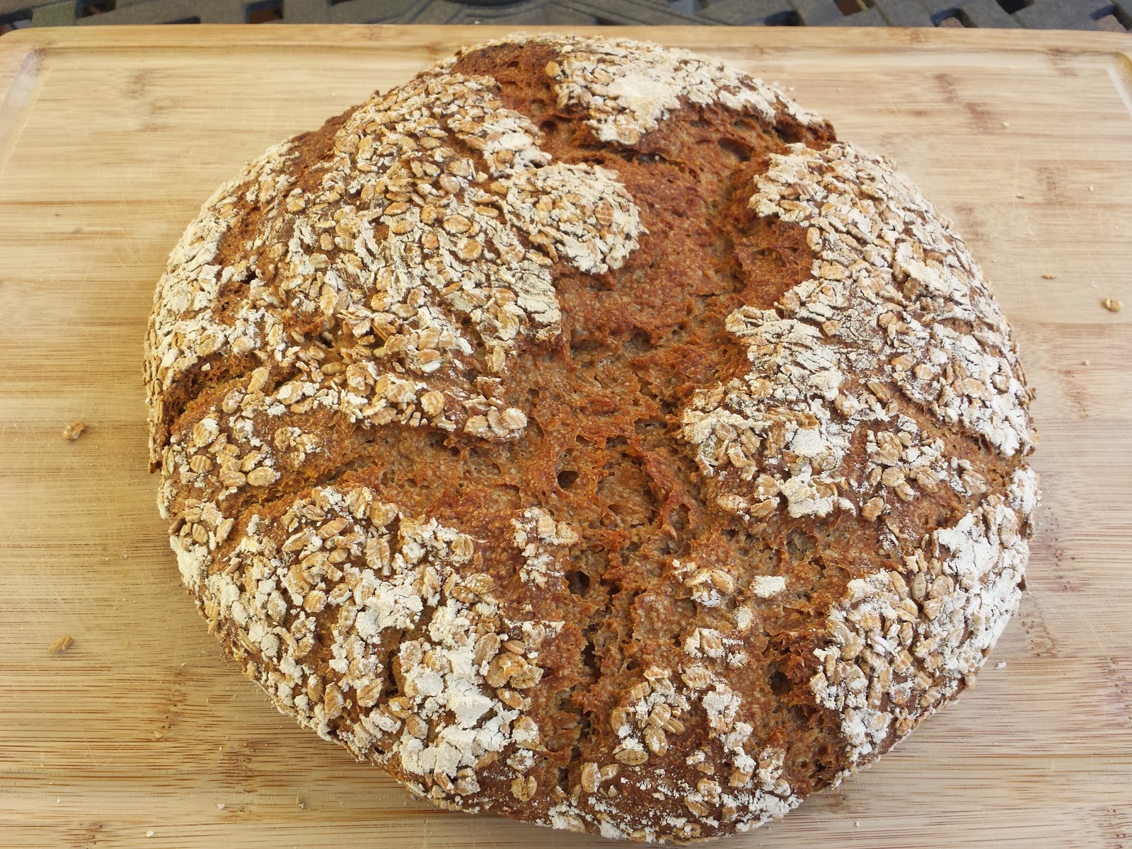 Home-Made German Bread: Rye/Wheat Dark Beer Bread