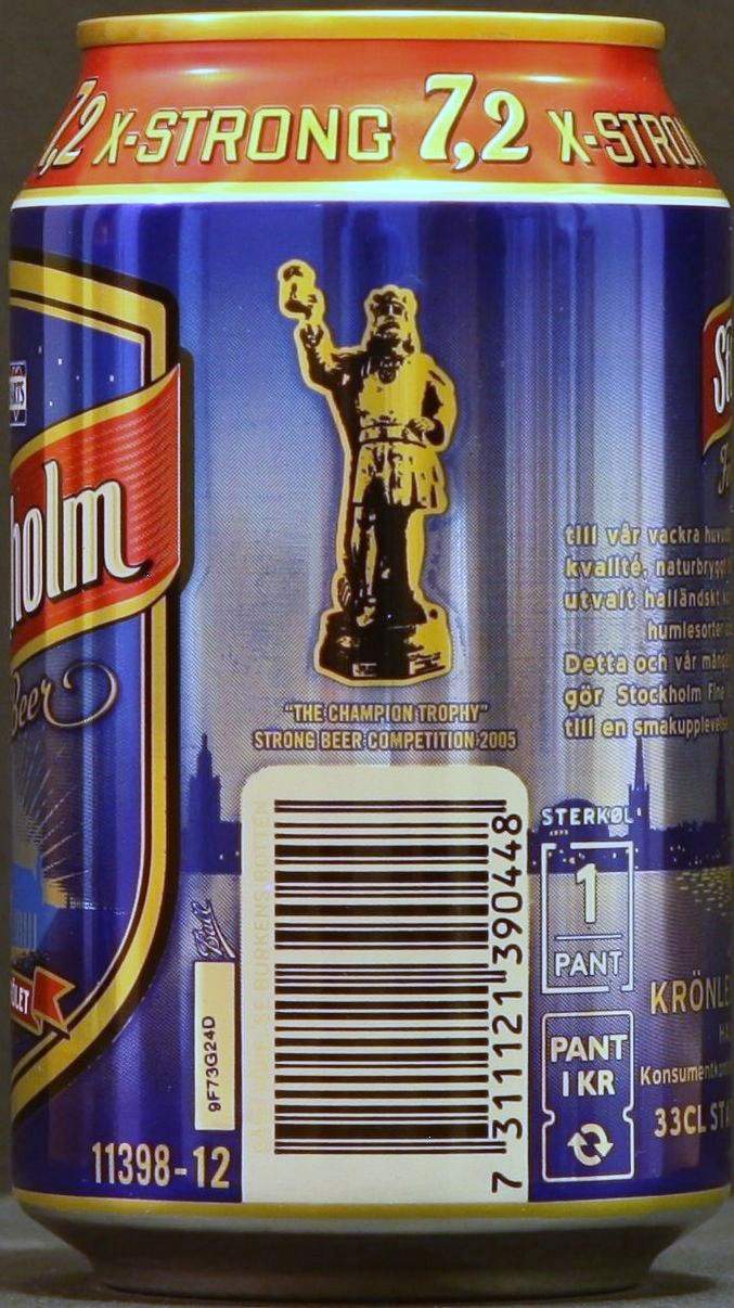 Burk-Bloggen: Stockholm Fine Festival Beer 7,2 X-STRONG : ny variant ...