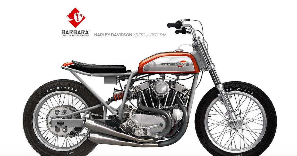 XR750 - RED TAIL + 650W SPICY / Barbara Custom Motorcycles