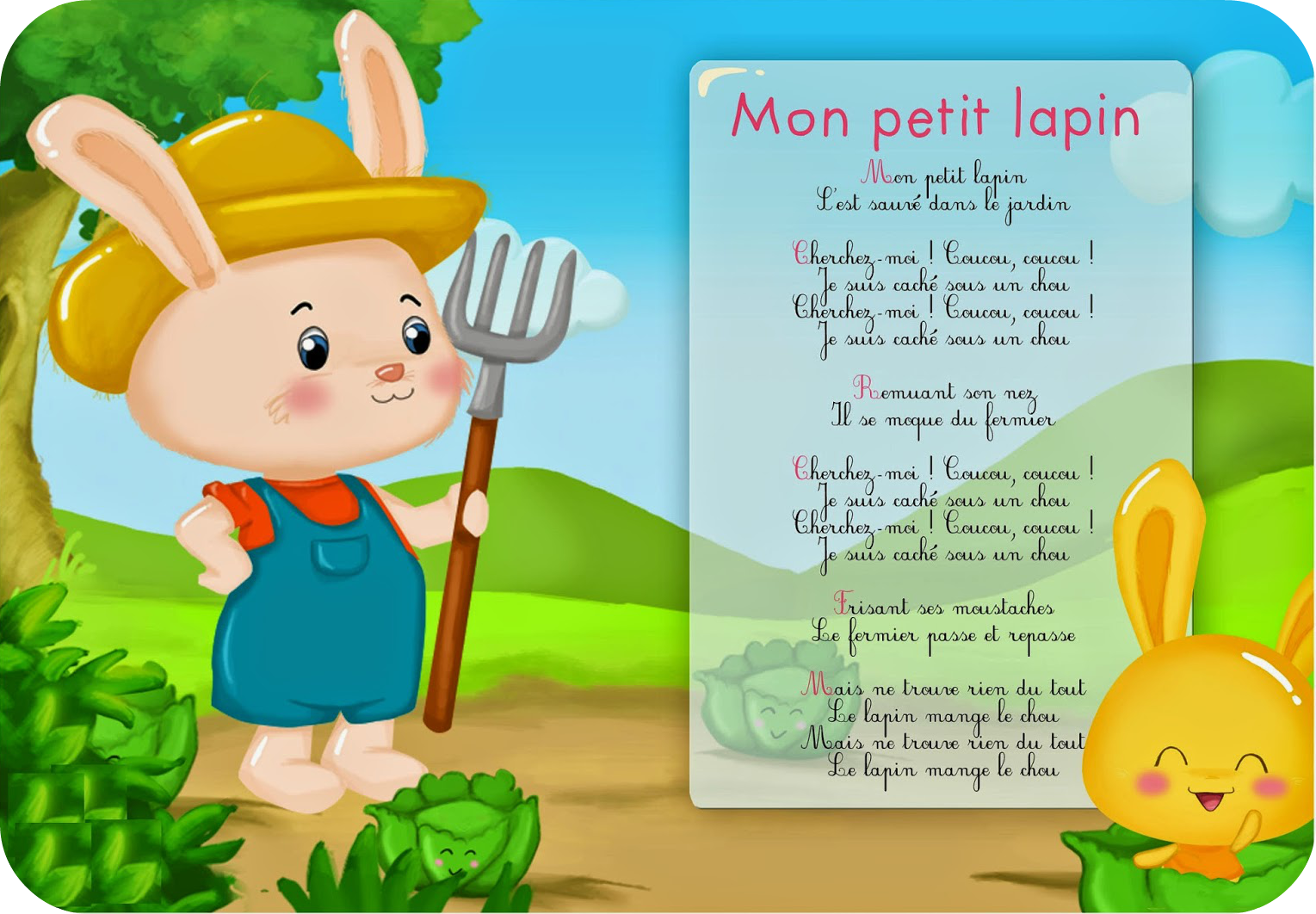 PETITES MANITAS: Mon petit lapin!