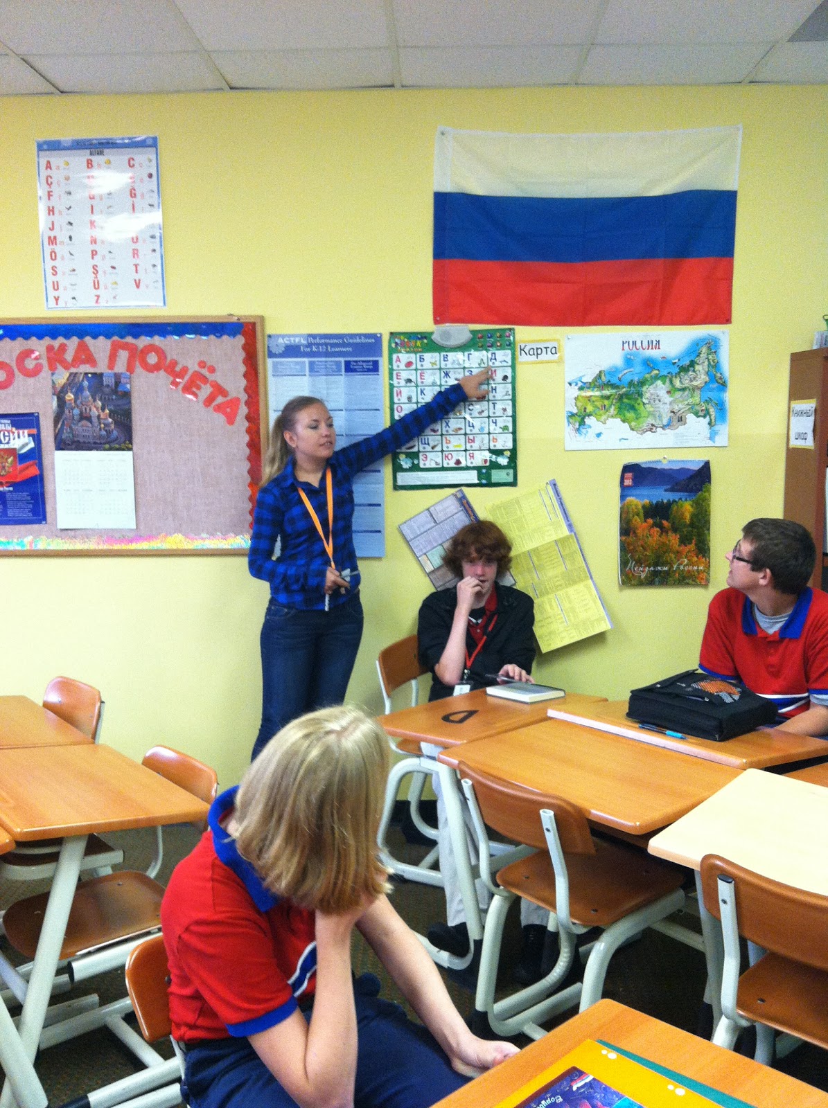 Russian class in HSE Austin: Our guest