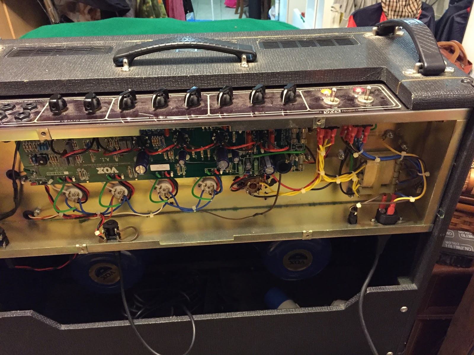 ESPRITAUDIO: Vox AC30 AC30/6 TB Guitar Tube Combo Amplifier Repair