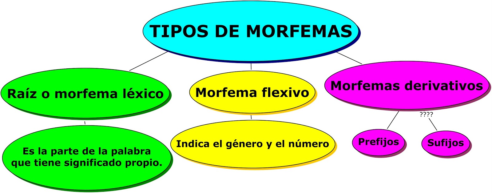 El blog de 6º B: TIPOS DE MORFEMAS