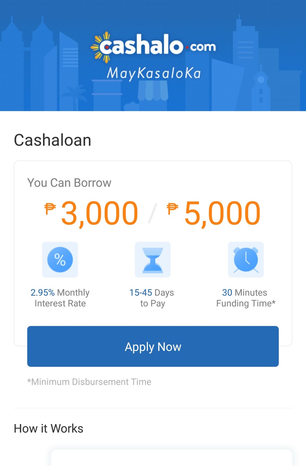 Cashalo, Online cash loan - Mga dapat malaman