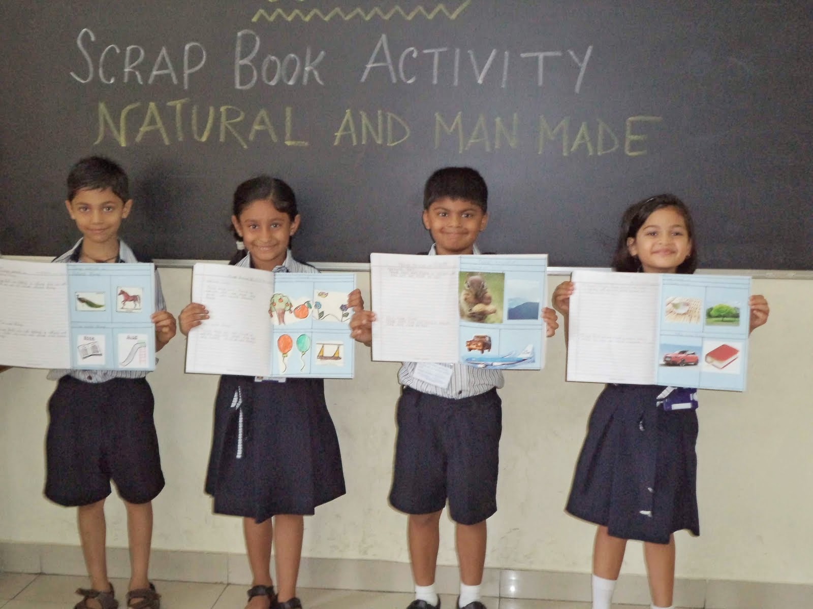The Rustomjee Cambridge Diaries: Science Grade 2 Scrap book activity ...