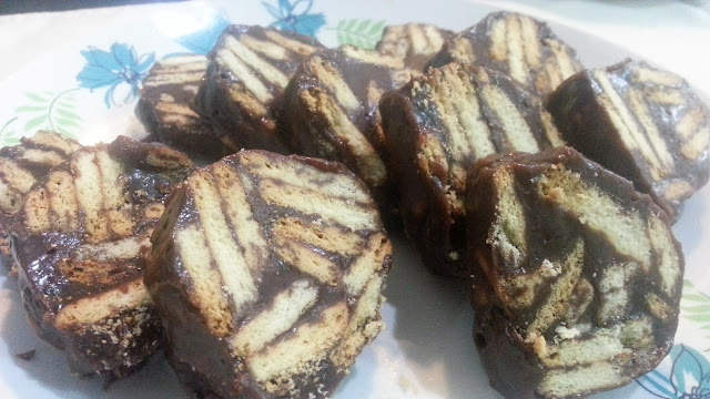 Kek Batik Biskut Marie - YaNi's KitCheN