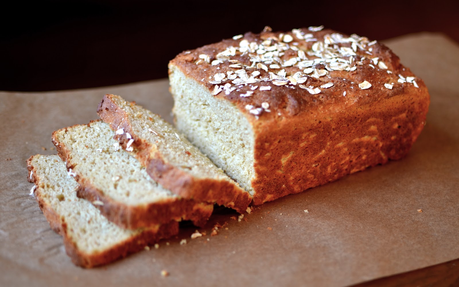 Yammie's Glutenfreedom: Gluten-free Honey Oat Bread