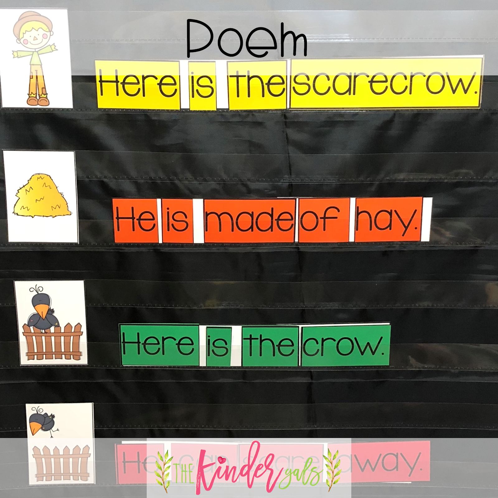 6 Ways to Use the Pocket Chart in the Fall | KinderGals | Bloglovin’