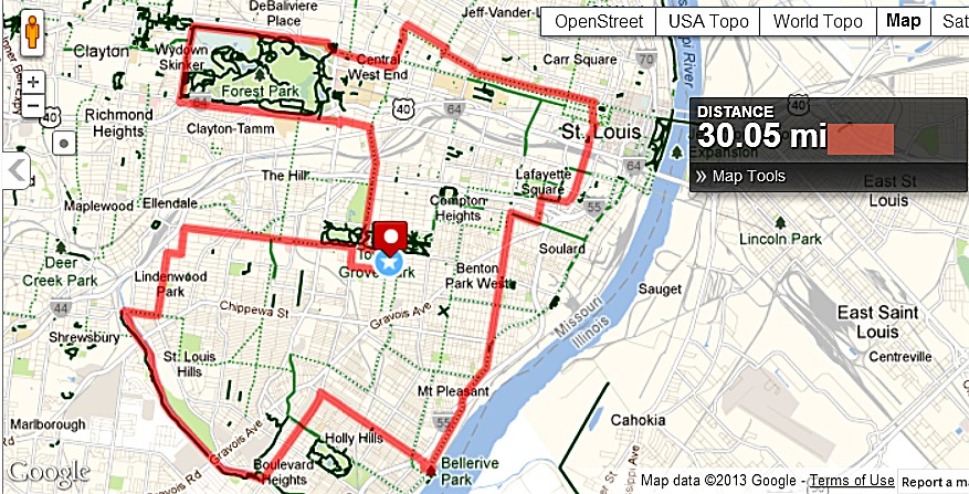 the art of construction: Cycling in St. Louis