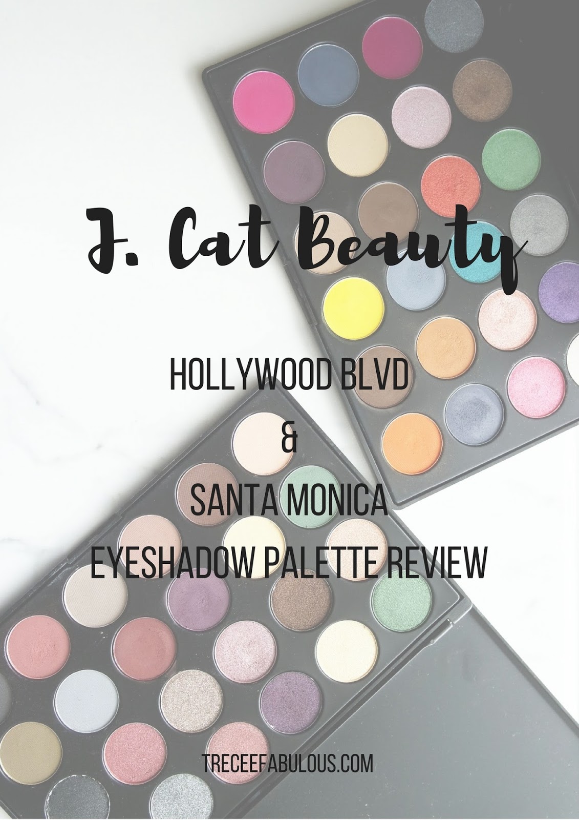 Cheap Thrills: J. Cat Beauty 24 Eyeshadow Palettes Review + Swatches ...