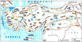 Map of Turkey's rivers ~ Turkey Physical Political Maps of the City