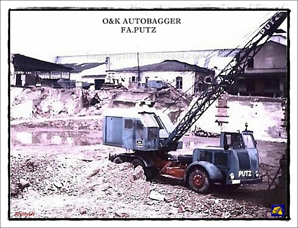 Bagger Galerie Construction Machines: ORENSTEIN & KOPPEL O&K Seilbagger ...