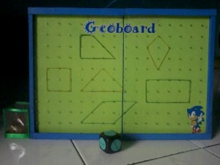 Coretan Tangan: ALAT PERAGA PAPAN BERPAKU (GEOBOARD)