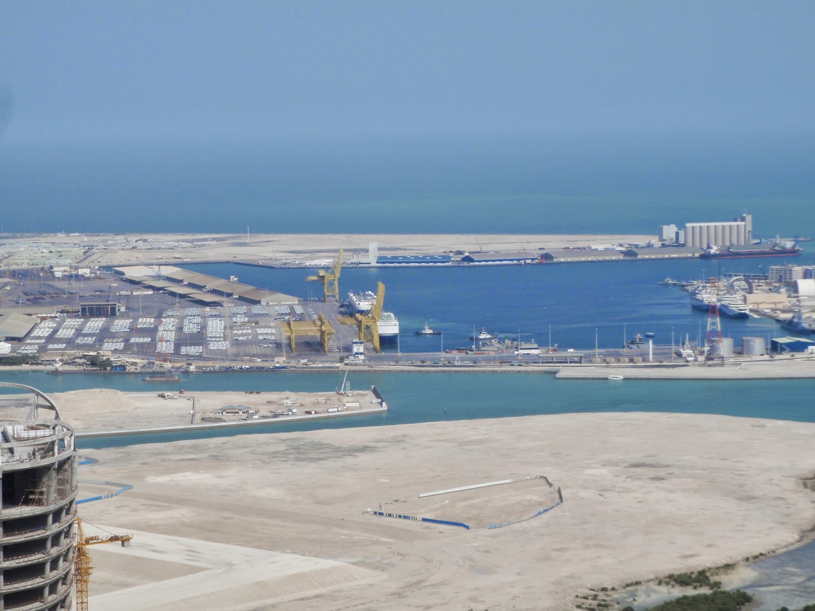 Marc Brugger Abu Dhabi: Arrival Port Zayed Abu Dhabi