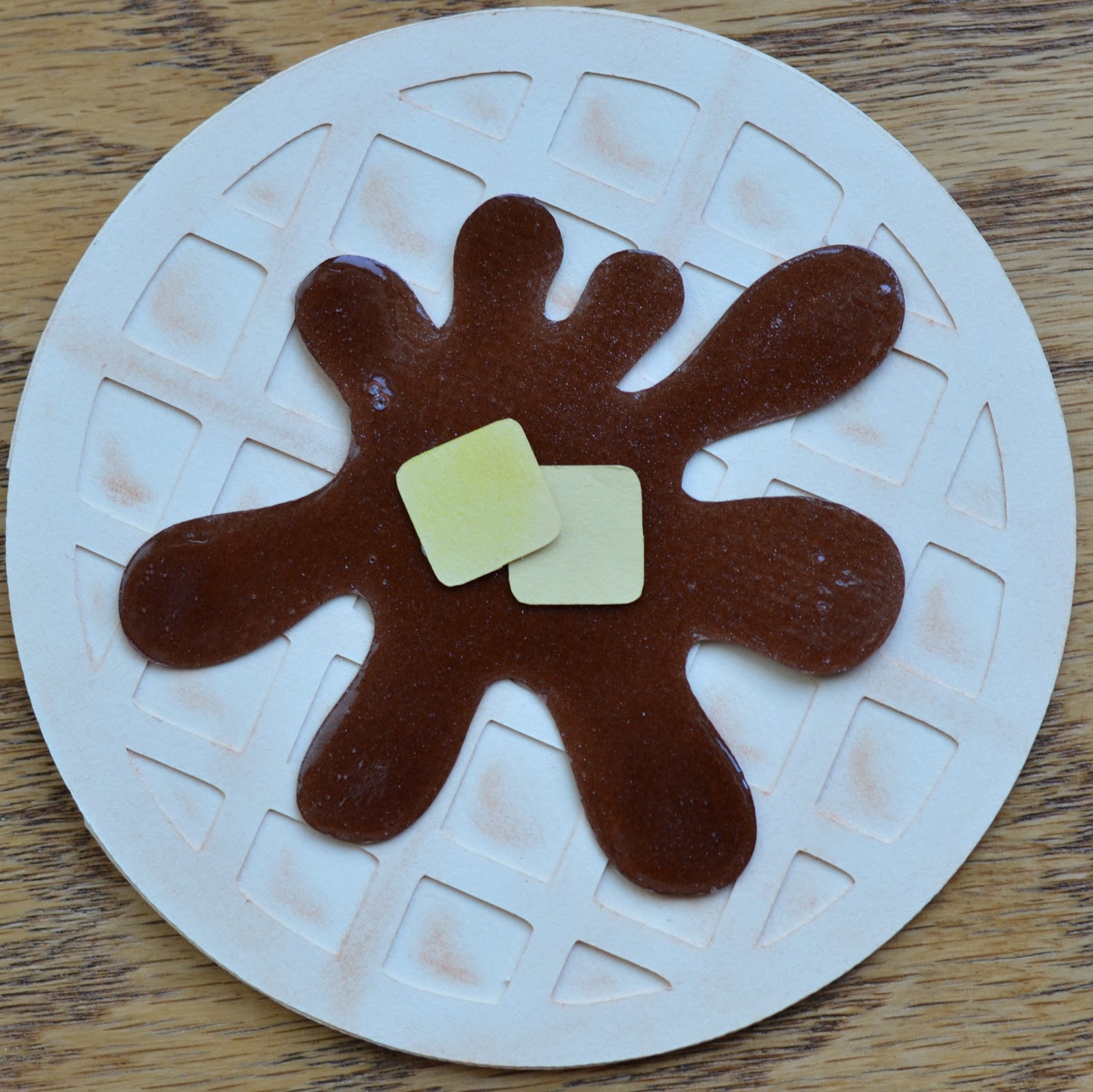 Nancy's Craft Spot: Waffle Card