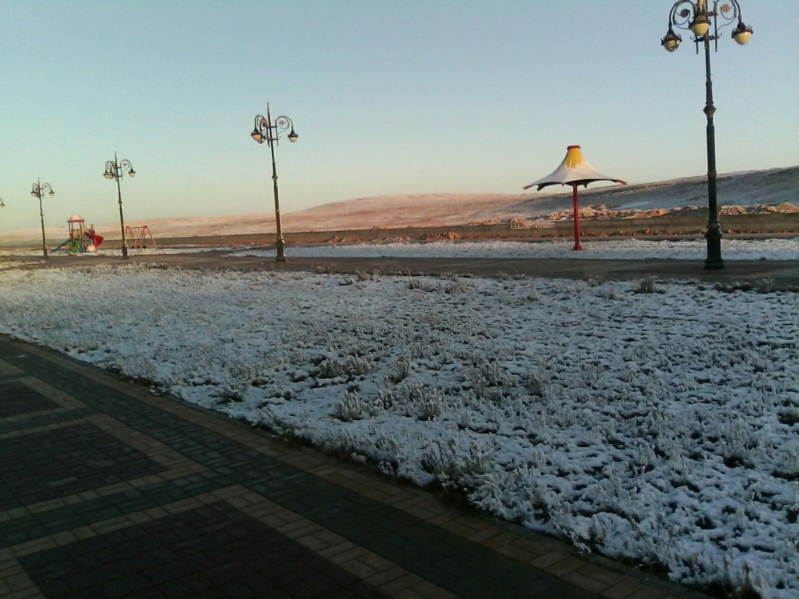 Halimah Nolitha Ndlazi: Snow in Arar City in the Northern Border of ...