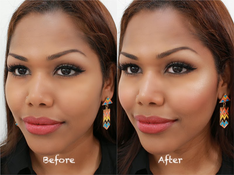 UmaMakeupHDTV: Contour & Highlight tutorial for Medium to Dark skintone