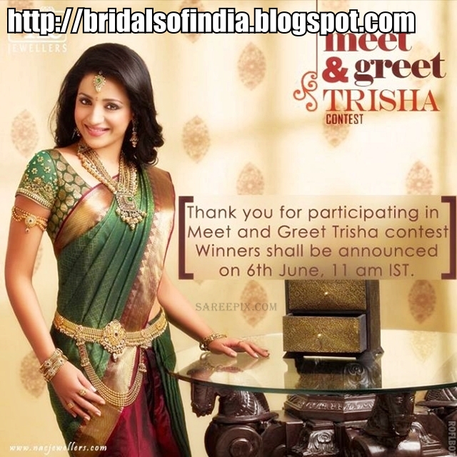 Fashion world: Trisha in NAC Jewellers Ad