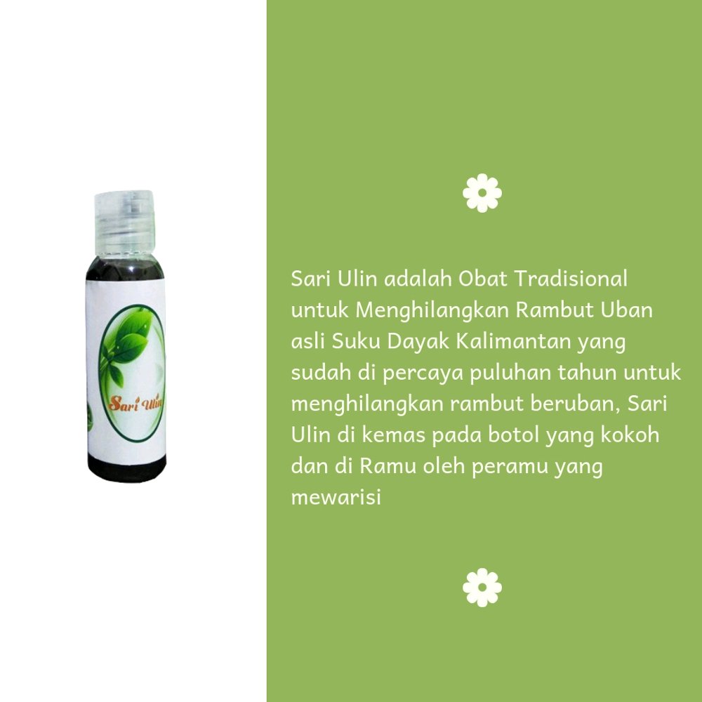 Sari Ulin Obat Penghitam Rambut Uban Alami: Agen Sari Ulin Resmi ...