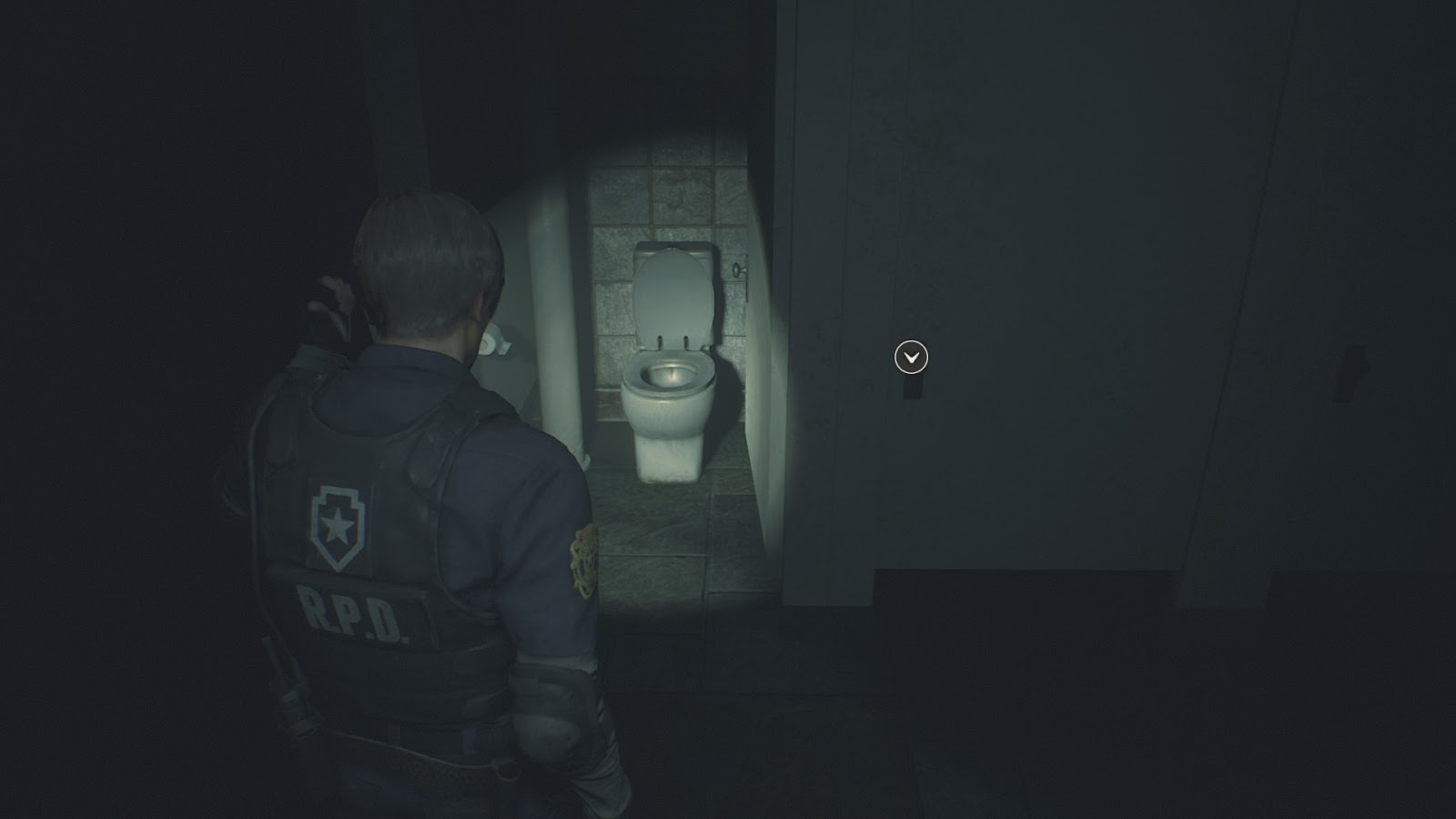 The Video Games Restroom Project: Resident Evil 2 Remake - RPD East Wing