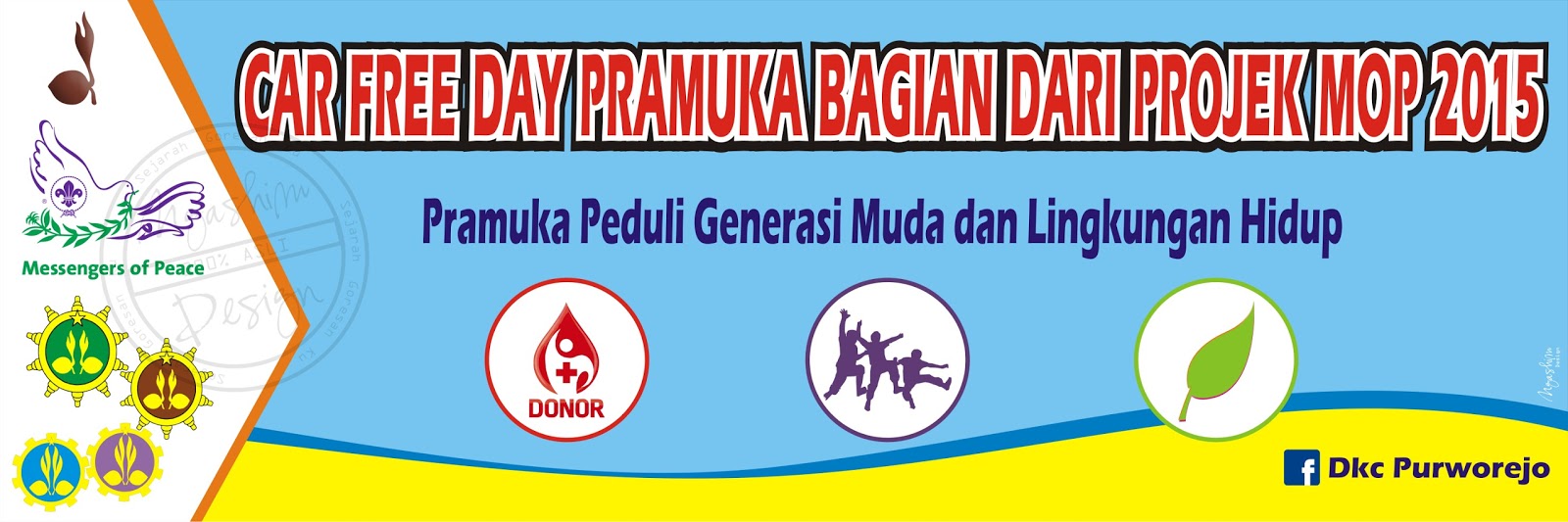 Banner CFD Pramuka Projek MOP 2015