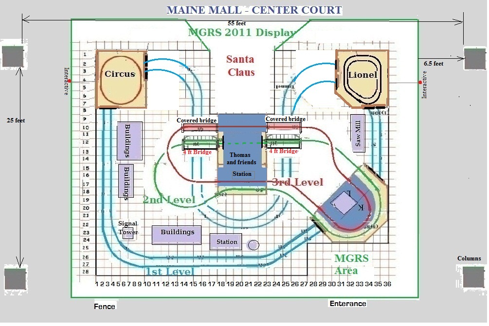 header: Maine Mall 2011 layout update