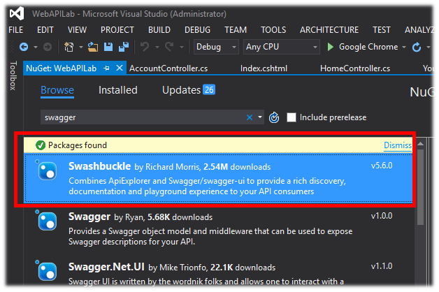 Utilidades de desarrollo : Swagger, framework para generar documentación de APIs RESTful (WebAPI ...