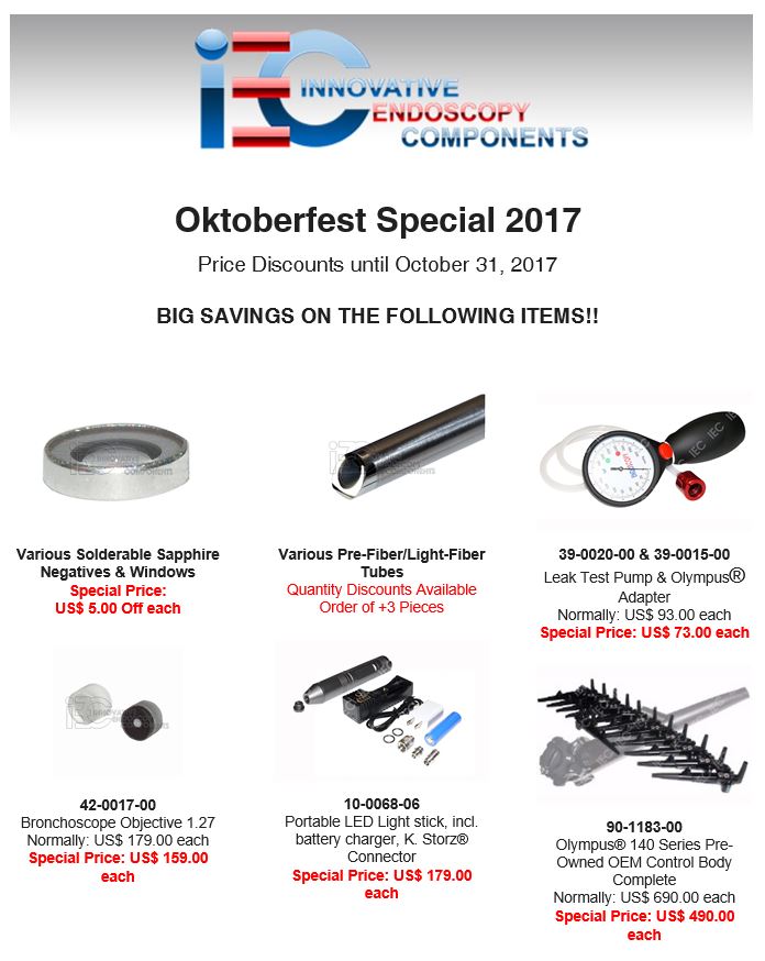 IEC Innovative Endoscopy Components: 2017