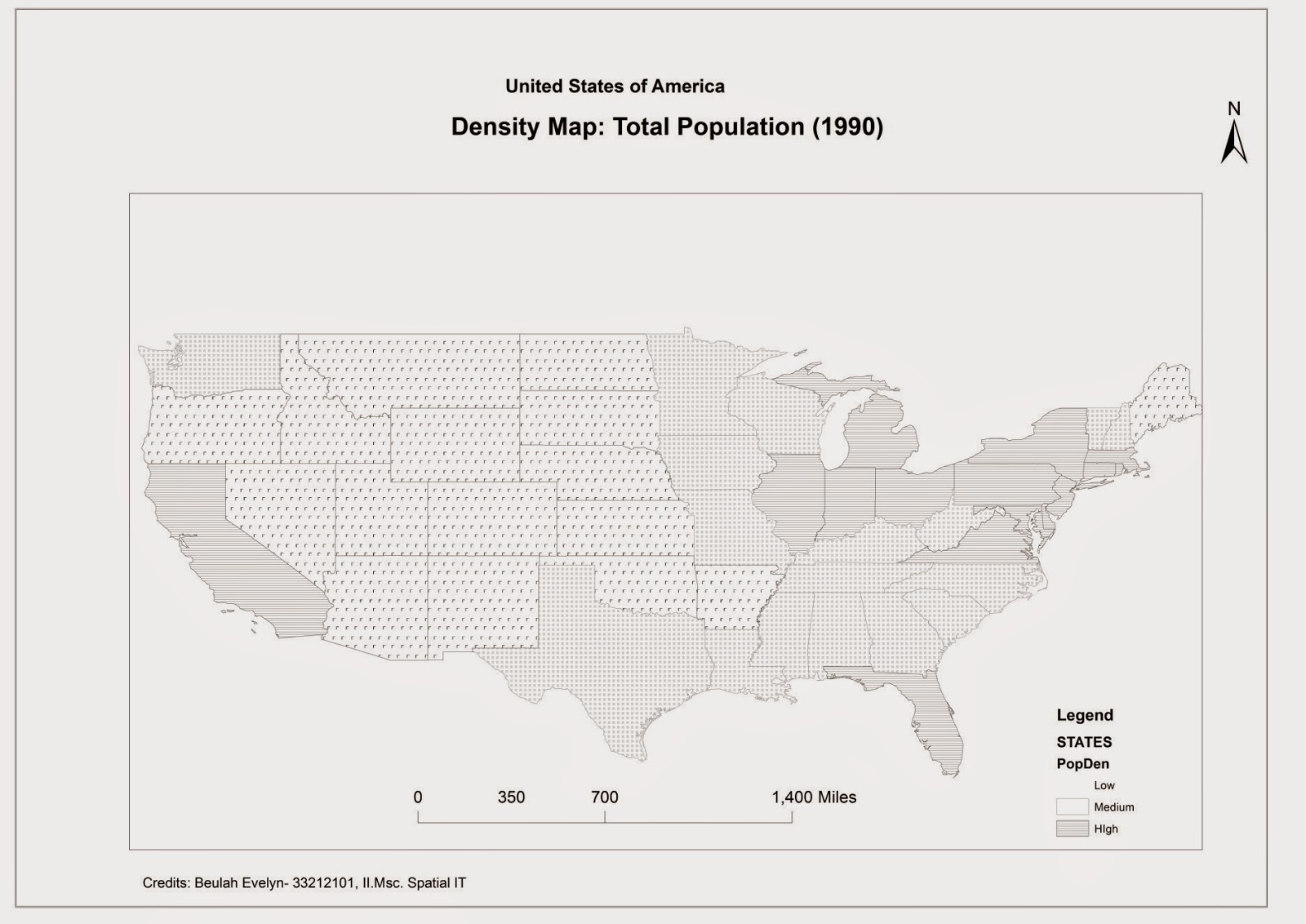 GIS Knowledge Repository : Arcview3.2a: Choro-chromatic Map