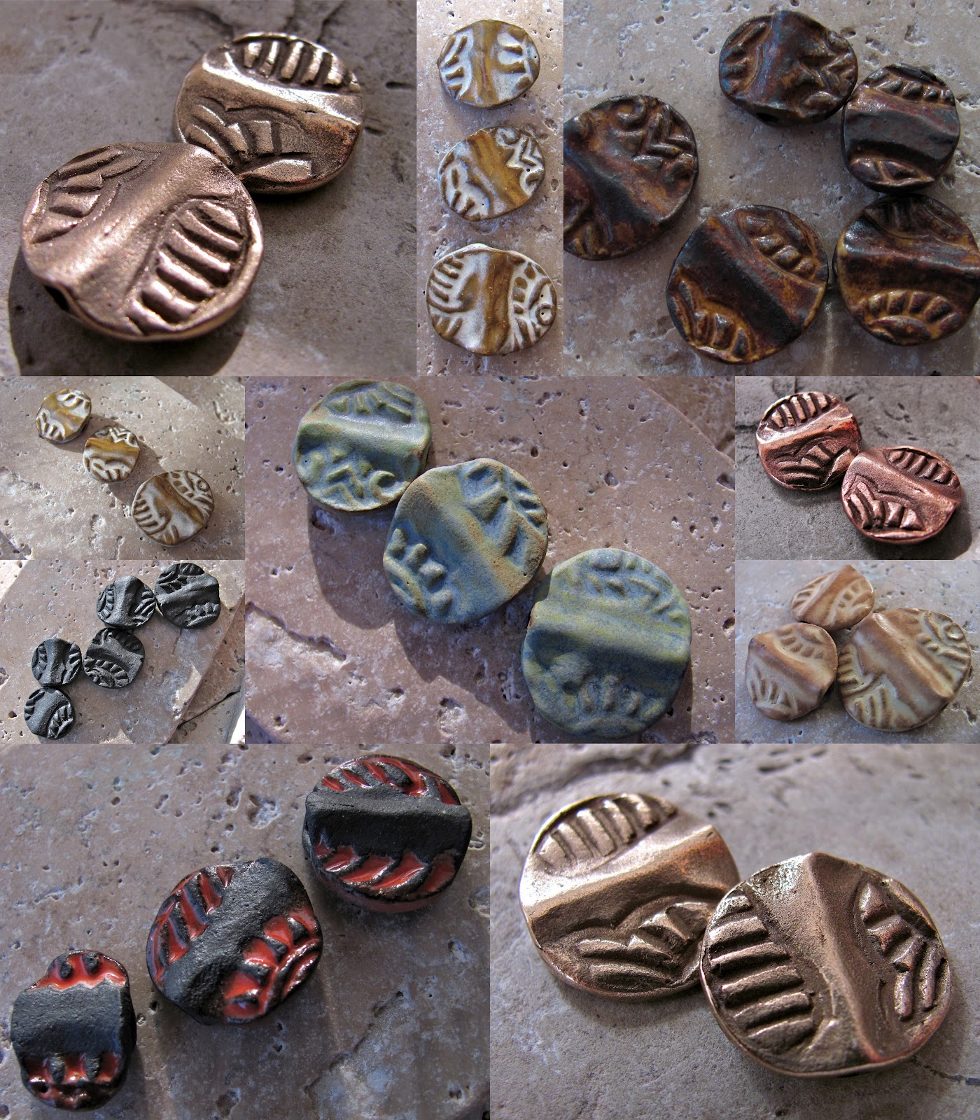 Starry Road Studio: Clay Dings, Bronze Dings, and Copper Dings