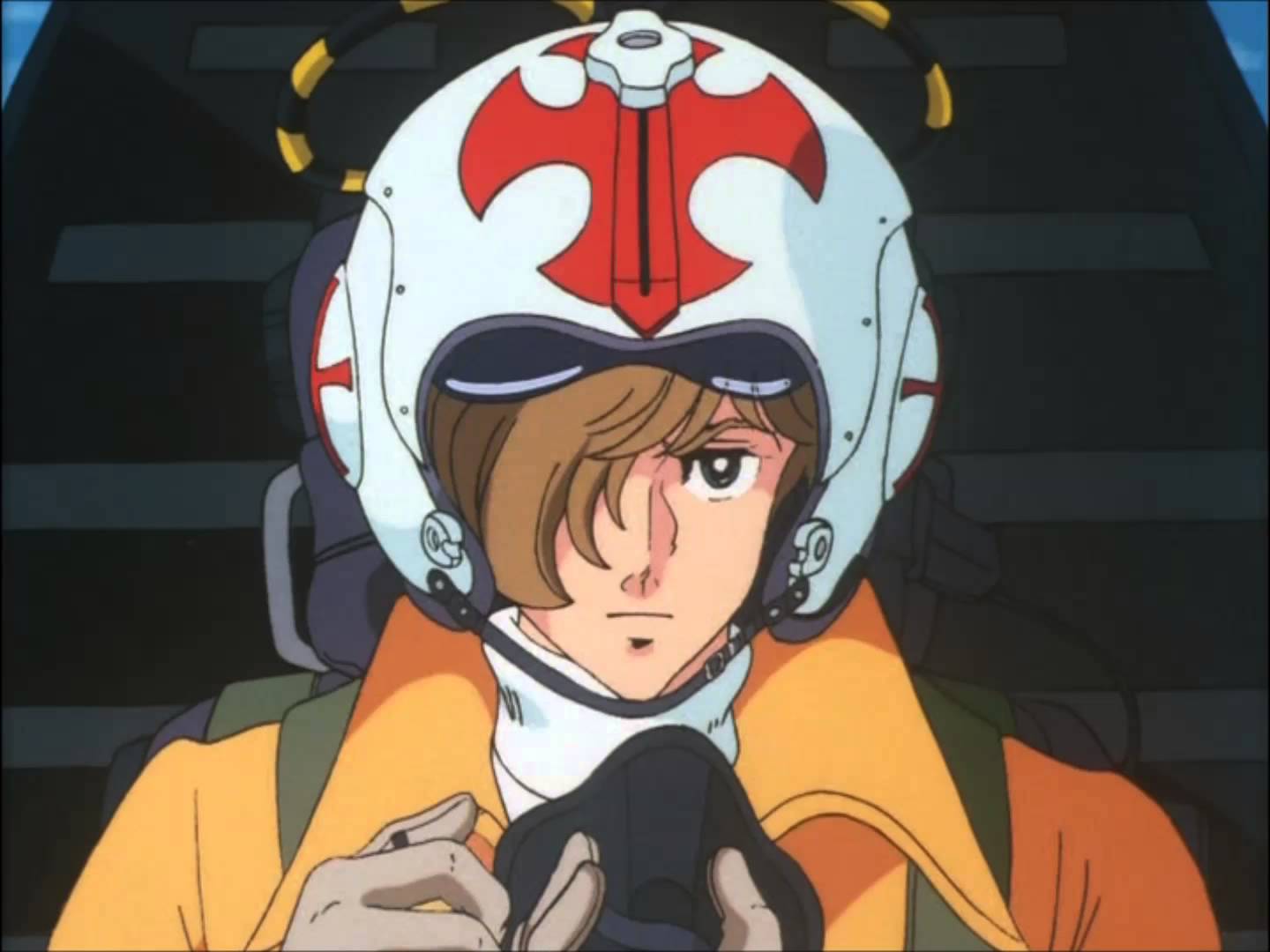 Shiro Samurai's Cosplay: Area 88 Shin Kazama fighter pilot helmet